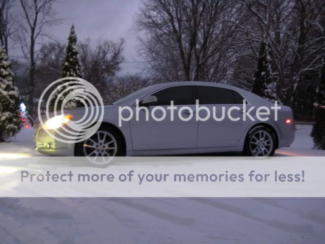 Took pictures in the snow | Chevrolet Malibu Forums