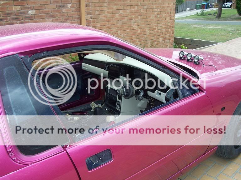 CHEETR - Candy Apple Pink ute, Tan leather custom interior,20z, white ...