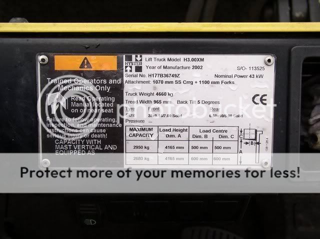 General | Hyster Forklift dates | Practical Machinist - Largest ...