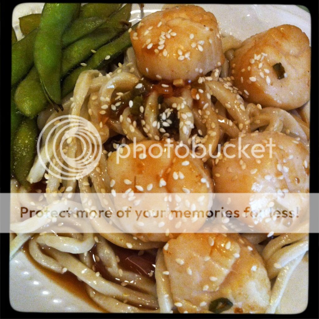 Sesame Ginger Scallops | The {mis}Adventures of Muthaahood