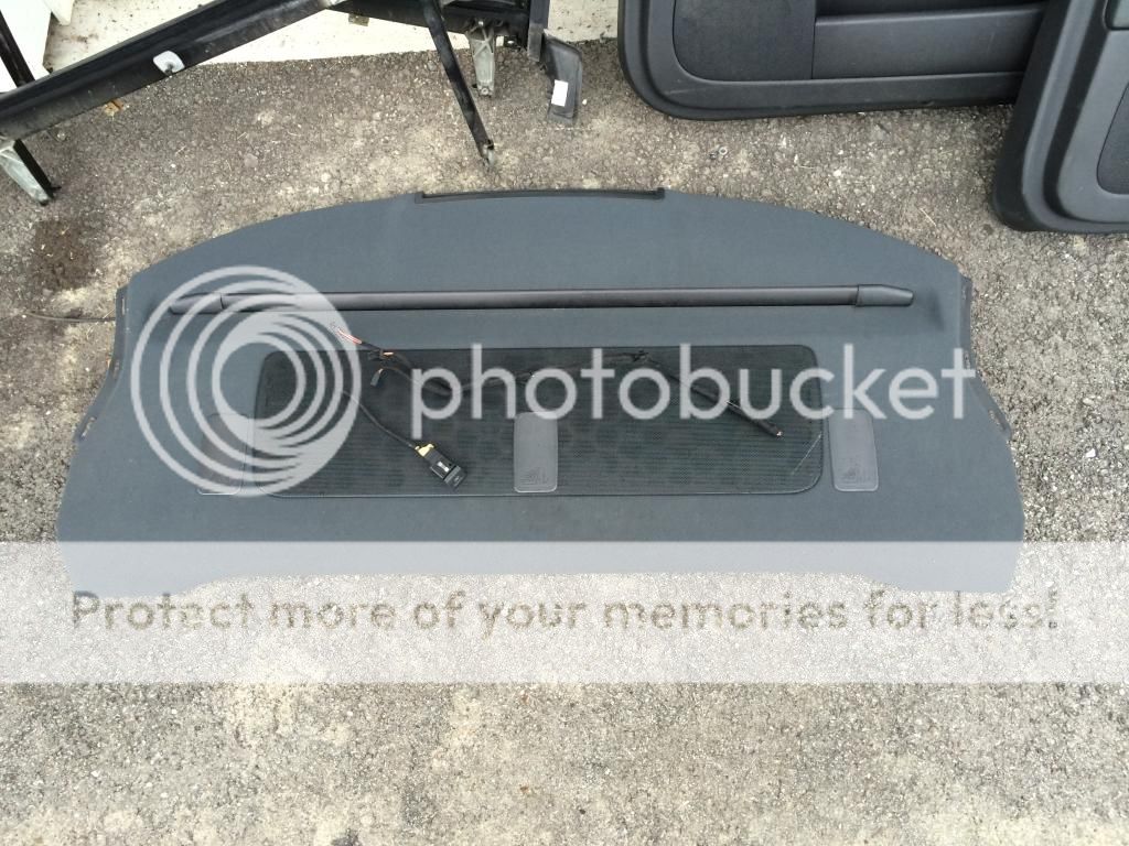 Audi S4 A4 2002-2008 B6 B7 Rear Power Sun/Privacy Shade Door Panels ...