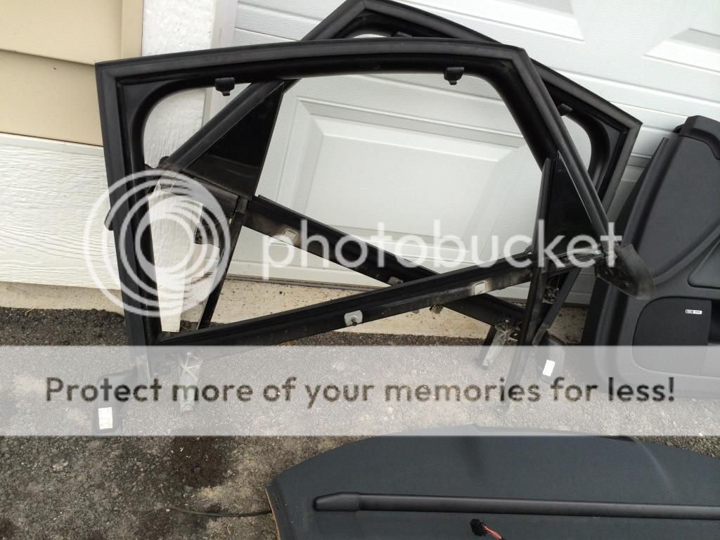Audi S4 A4 2002-2008 B6 B7 Rear Power Sun/Privacy Shade Door Panels ...
