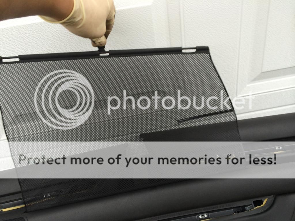 Audi S4 A4 2002-2008 B6 B7 Rear Power Sun/Privacy Shade Door Panels ...