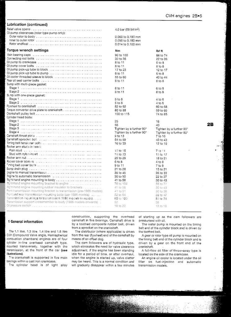 torque setting's - PassionFord - Ford Focus, Escort & RS Forum Discussion