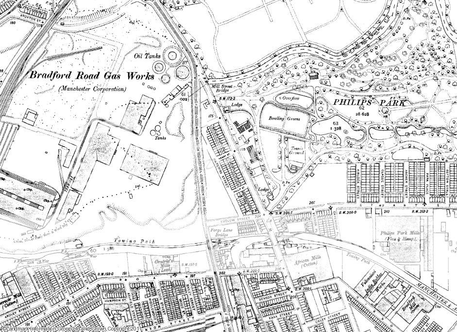 Old Map of Manchester | urban75 forums